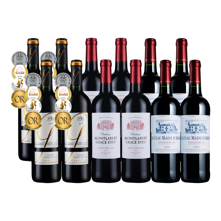 典藏波爾多套裝12支